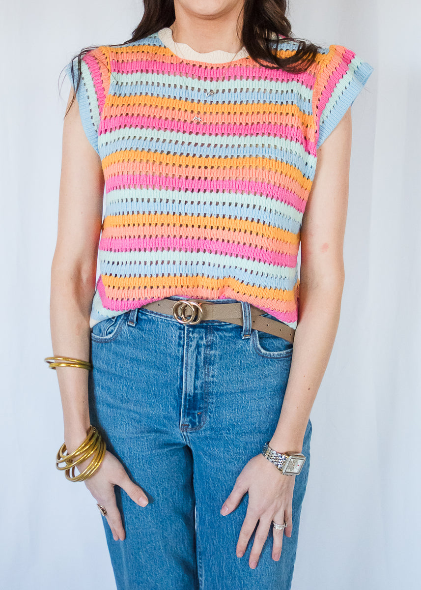 Summer Sunrise Crochet Blouse – Jacoby & Co Boutique